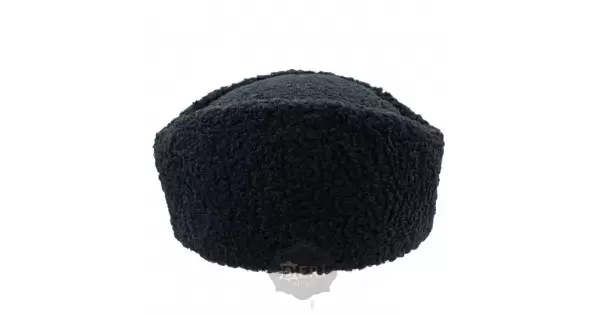 Traditional Turkish Hat - Genuine Leather - Handmade Astragan Design
